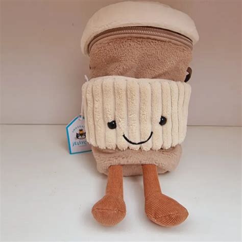 New Jellycat Amuseables Coffee To Go Bag New With Tag Bnwt Amuseable £