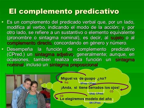 El Complemento Predicativo Hablando De Todo Un Mucho Weblog De