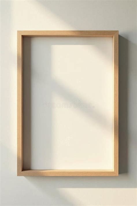 Blank Light Wood Rectangle Frame Perfect For Mockups Wood Texture