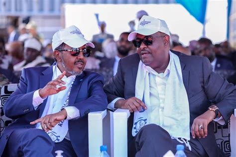 Somali President Inaugurates Garaad Port In Puntlands Mudug Region