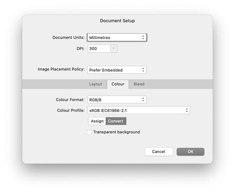 x3 always converts to cmyk v1 bugs found on macos affinity forum