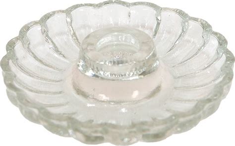 Clayre Eef Kandelaar X Cm Glas Kaarsenstandaard Bol