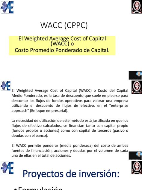 19 El Wacc O Cppc Pdf Negocios Derecho