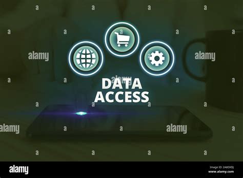 Word Writing Text Data Access Business Photo Showcasing A User S Is Ability To Access Data