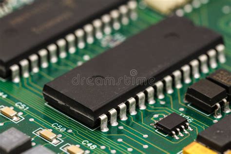 Application Specific Integrated Circuit Stock Image Image Of Circuit Capacitor 72865185