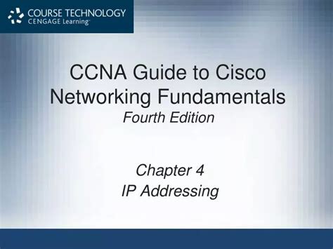PPT CCNA Guide To Cisco Networking Fundamentals Fourth Edition PowerPoint Presentation ID