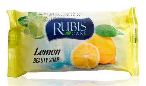 Мыло туалетное твердое RUBIS Lemon, 60 г | отзывы