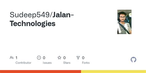 Github Sudeep549jalan Technologies