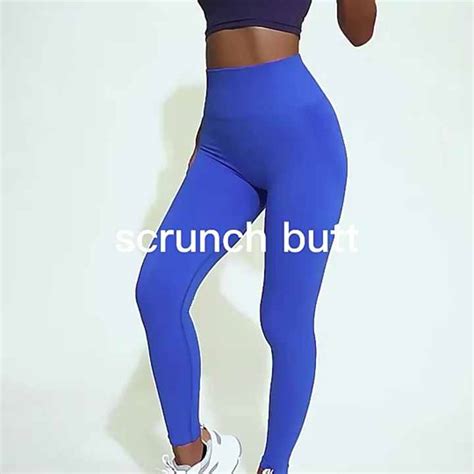Xinxu High Waist Scrunch Butt Yoga Pants Hot Push Up Design Running