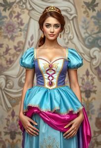 Free Female Disney Costume Adult AI Face Swap