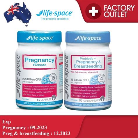 Life Space Probiotic For Pregnancy 50 Capsules Pregnancy Breastfeeding