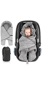 Zamboo Couverture Enveloppante Bébé Siège Auto Avec Pieds Nid Dange