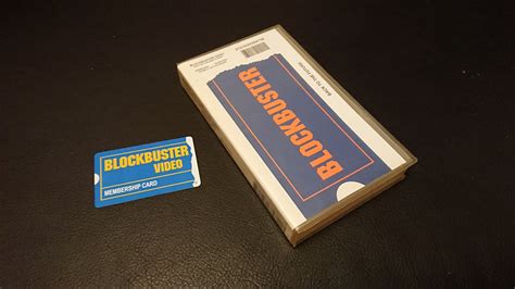 Blockbuster Vhs Case Template