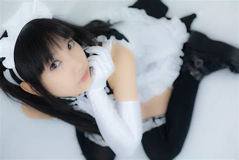 Wallpaper White Women Cosplay Anime Glasses Asian Black Hair