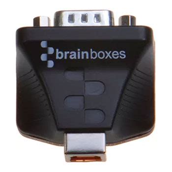 Brainboxes 1 Port Ultra RS232 Isolated USB To Serial Adapter LN69063