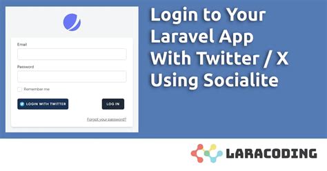 login to your laravel app with twitter x using socialite