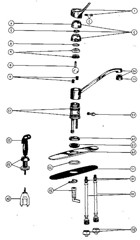 Delta Faucet Repair Parts Diagram My Wiring Diagram