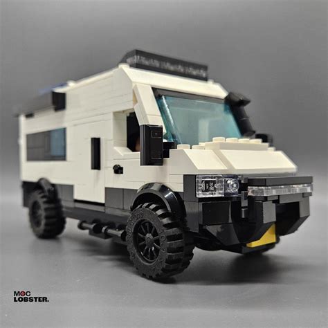 Lego Moc 4x4 Van Camper By Moclobster Rebrickable Build With Lego