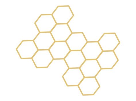 Premium Vector Honeycomb Pattern Cells Illustration
