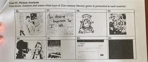 Test Iv Picture Analysis Directions Analyze Studyx