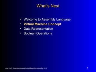 Chapt Assembly Language PPT