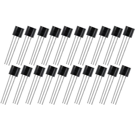 Diymore 20pcs Ds18b20 18b20 To 92 3 Pins Wire Digital Thermometer