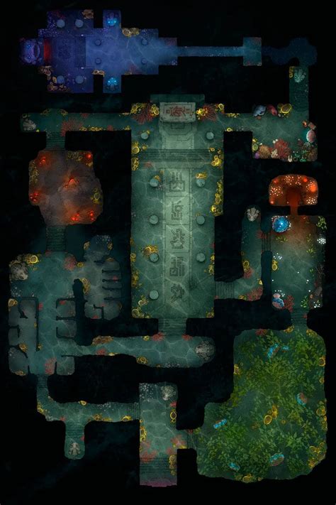 Deep Sea Temple Map Czepeku Store