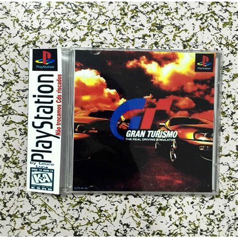 Ps1 盒裝彩盤附邊紙 Gt賽車1 Jp版懷舊遊戲光盤改機專用 必備超好玩 蝦皮購物
