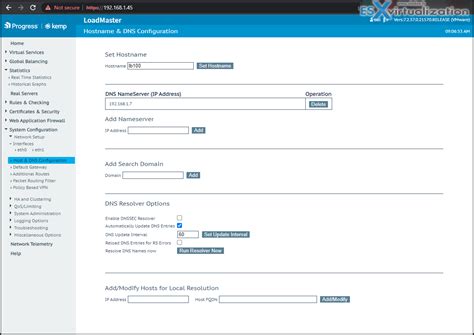 Progress Kemp Loadmaster Load Balancer Is A Complete Product Esx