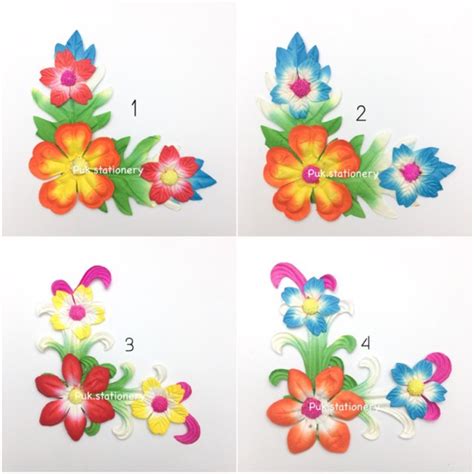 มุมดอกไม้กระดาษ ตกแต่งบอร์ด Shopee Thailand