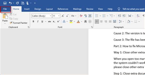 3 Ways To Fix Microsoft Word Not Responding