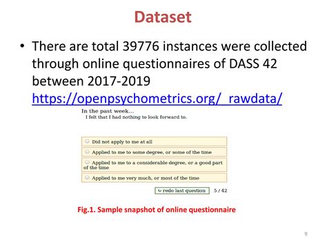 Assessment Of Anxietydepression And Stress Using Machine Learning Models Pptx