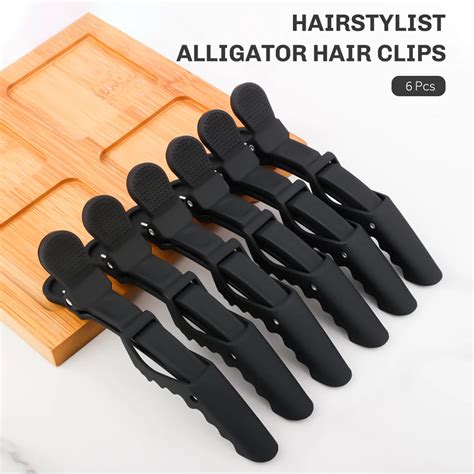 Grampo De Cabelo Para As Mulheres 6 P S Lote Grampos Cabeleireiro Garra