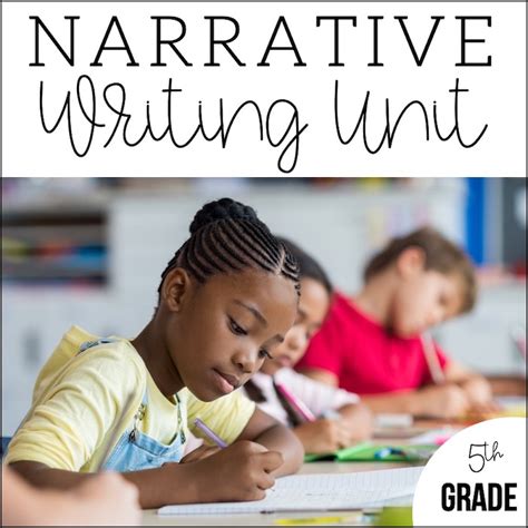 Narrative Writing 5th Grade Lesson Plans Unit 2