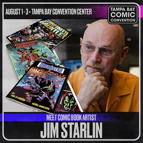 Jim Starlin Tampa Bay Comic And Pop Culture Convention