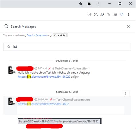 Broken Links In Search When Search Term Is Part Of The Url · Issue 23285 · Rocketchatrocket