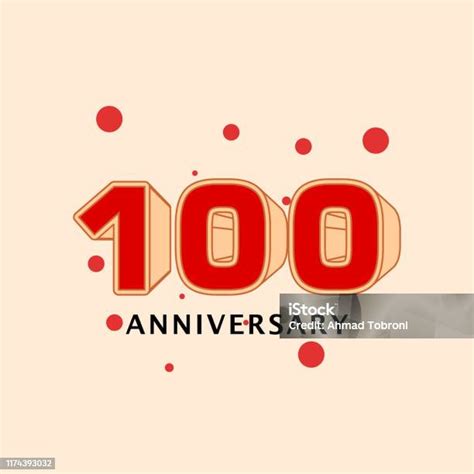 100周年向量範本設計插圖向量圖形及更多事件圖片 事件 典禮 印尼 Istock