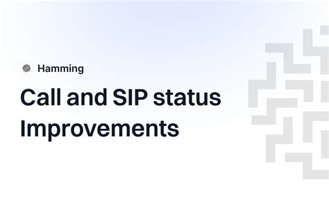 Enhanced Call Debugging With Sip Status Tracking Hamming Ai Blog