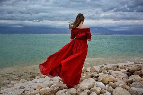 Ninelly #MyDressStories фотосессия Dead sea in dress Побережье Мертвого ...