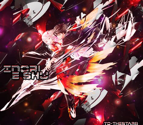 Guilty Crown Inori And Shu Kiss