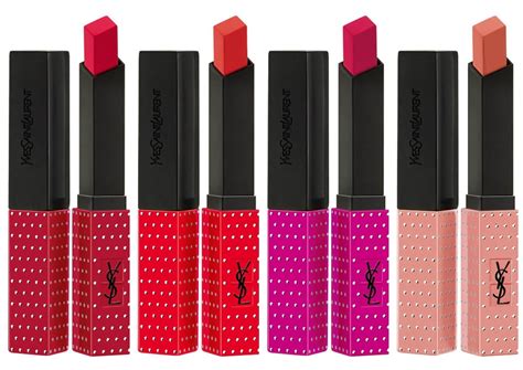 Yves Saint Laurent Rouge Pur Couture Slim Studs Edition Makeup BeautyAlmanac