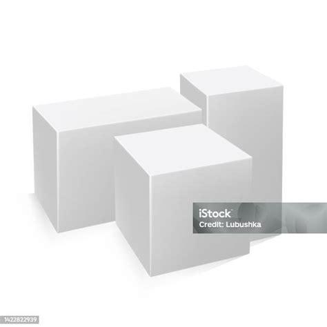 흰색 배경에 고립 된 3d 흰색 큐브 생활필수품에 대한 스톡 벡터 아트 및 기타 이미지 생활필수품 연단 입방체 Istock