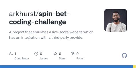 Github Arkhurst Spin Bet Coding Challenge A Project That Emulates A
