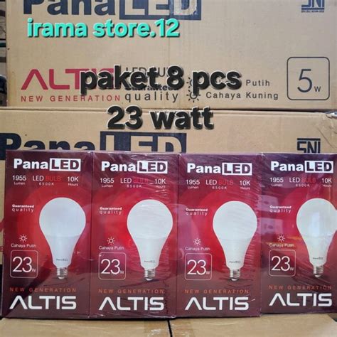 Jual Lampu LED PanaLed Altis Watt Lampu LED Bulb Lampu Putih Paket Pcs Pak