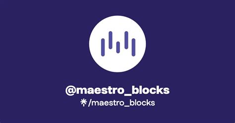 maestro blocks linktree