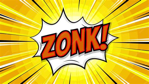 Premium Vector Zonk Comic Editable Text Effect