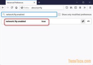 How To Re Enable FTP Protocol Support In Firefox