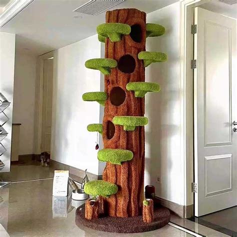 Luxury Simulation Climbing Frame Bed For Multiple Cat Tree Kzlaa