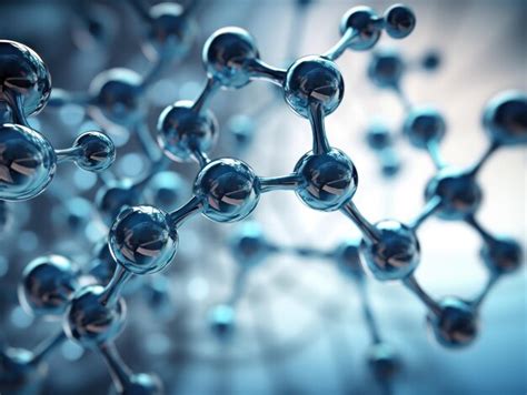 Premium Ai Image Macro Photography Of A Molecule In Microscope Clear