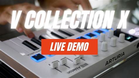 Arturia V Collection X Live Performance Using Minilab Youtube
